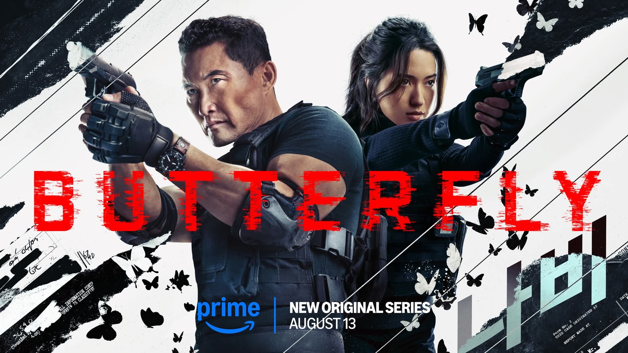 Poster For Prime Video's Butterfly Series Starring Daniel Dae Kim ...